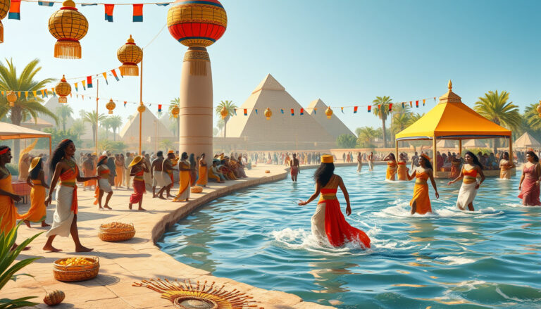 Unlocking the Secrets of Ancient Egyptian Flood Festivals: Celebrations ...