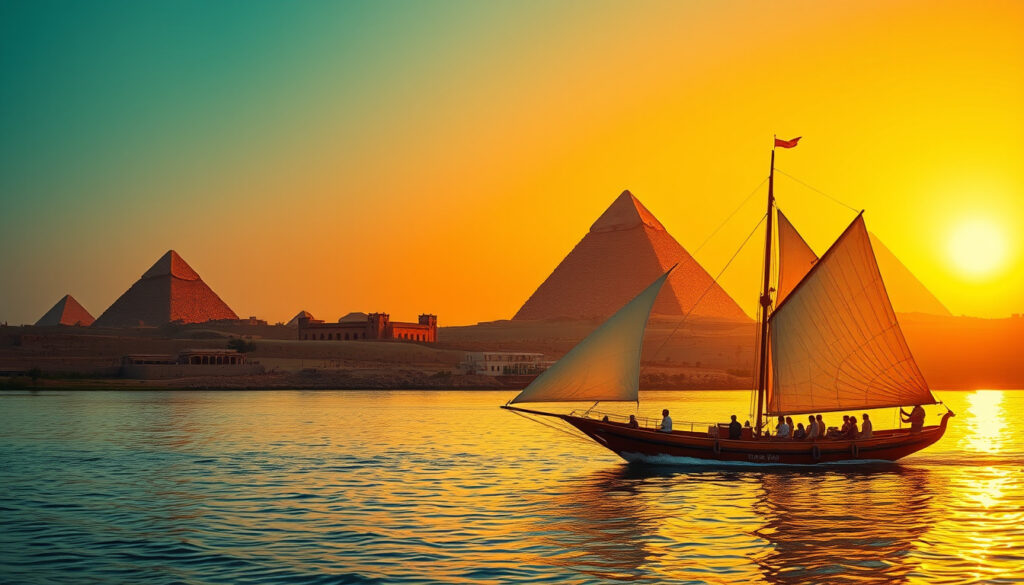 Experience the Magic of a Nile River Sunset Cruise in Egypt